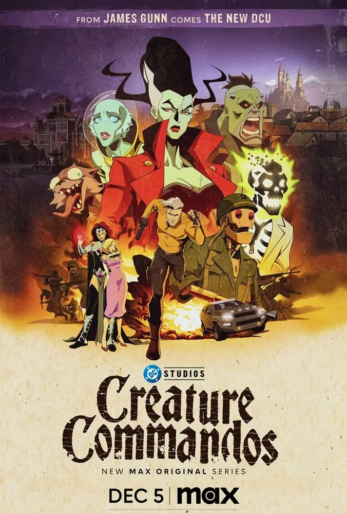 Creature Commandos: estreia, trailer e poster da animação da DC ...