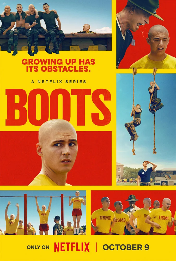 Boots: estreia, trailer e poster da comédia militar da Netflix - Séries ...