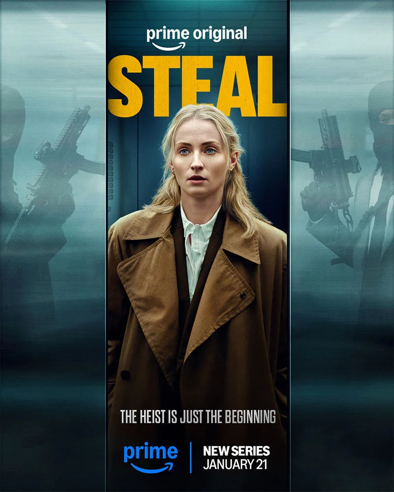 Steal: data de estreia, trailer e poster da série com Sophie Turner ...